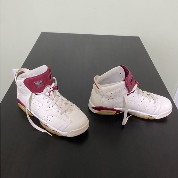 Jordan | Shoes | Jordan 6 Retro Maroon 25 Gs | Poshmark